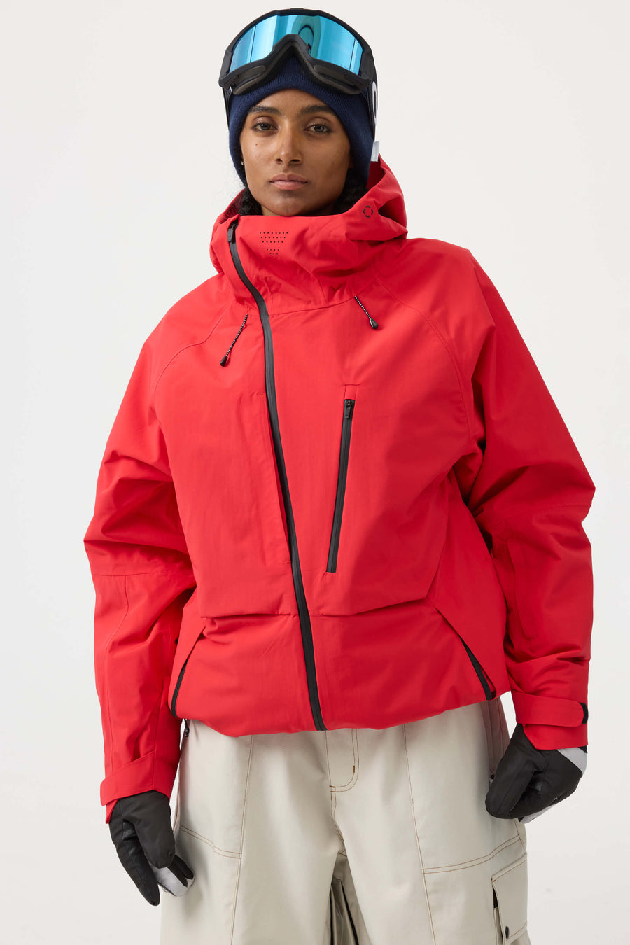 Women's Lavender Face Vented Multi-pocket Fully Waterproof Snow Jacket ...